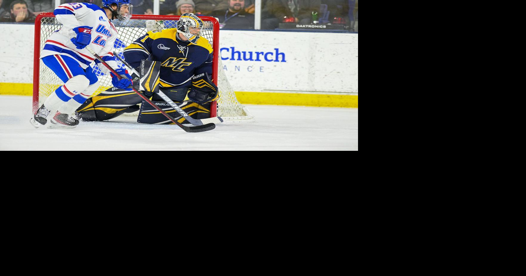 Merrimack sticks to goaltender rotation: Ollas goes tonight in Hockey ...
