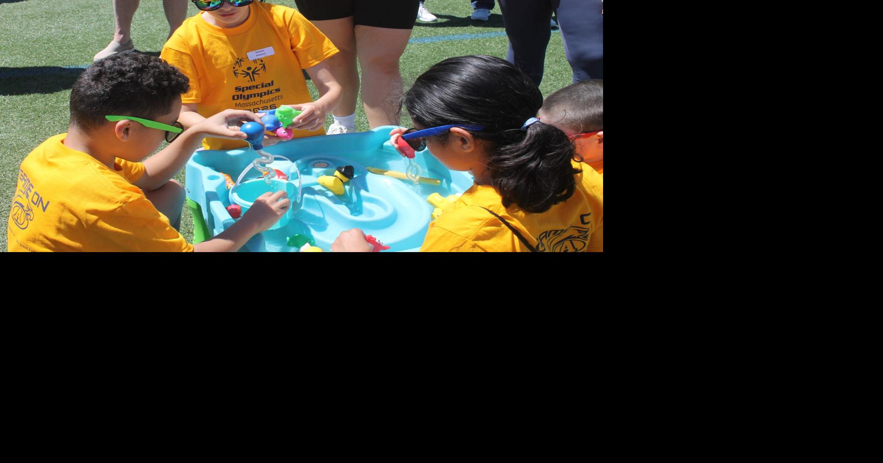 Students cheer each other on during Special Olympics Games | Merrimack ...