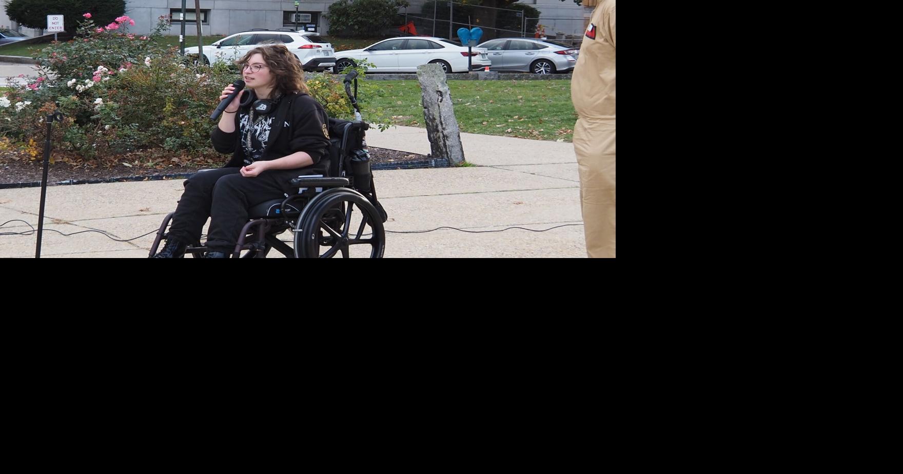 Disabled rally against federal cuts to special education | New ...