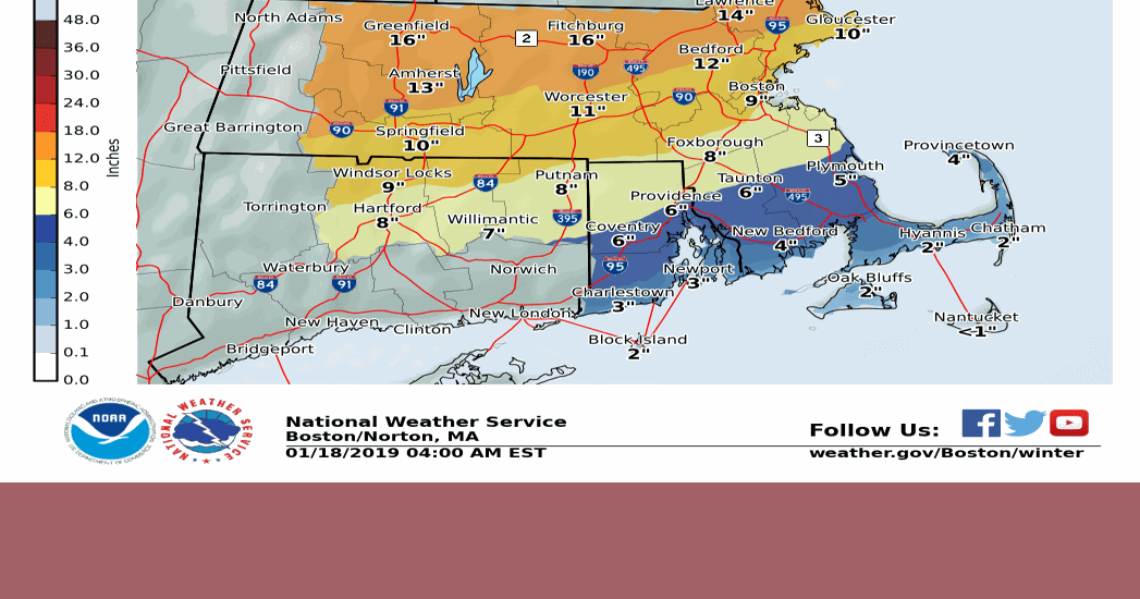 Latest forecast: Merrimack Valley, Southern NH could get a foot of snow ...