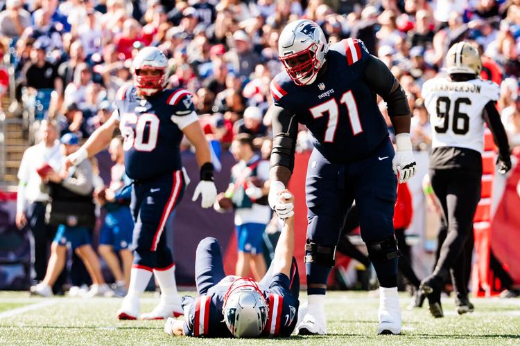 Countdown to Patriots Training Camp: O-Line's progress key to Maye ...
