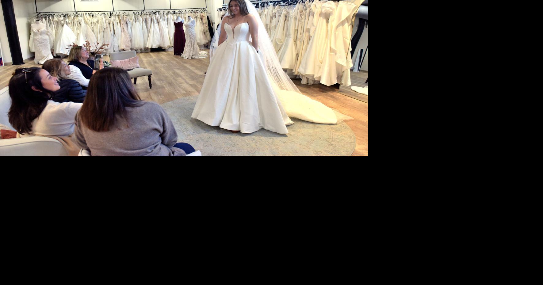 Military brides, first responders, gifted wedding gowns at nonprofit's event | Merrimack Valley ...