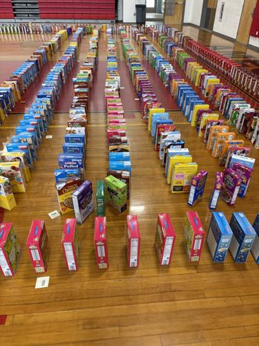 NECC Early College students collect 3,300 cereal boxes | Haverhill ...