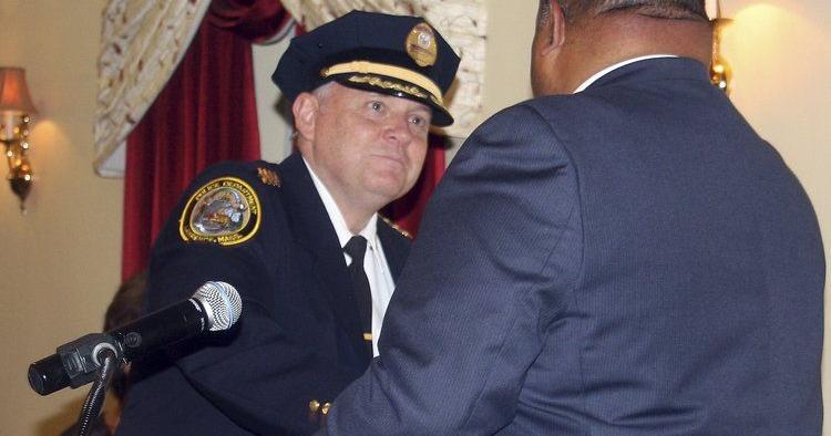 Fitzpatrick sworn in as police chief; First Lawrence resident to lead ...