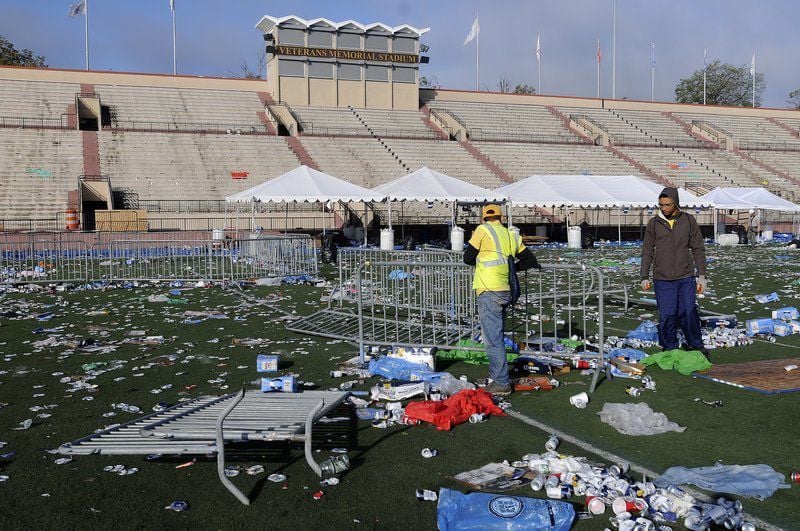 Veterans Stadium trashed | News | eagletribune.com
