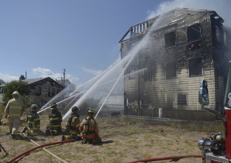 Firefighter treated for heat exhaustion in Plum Island fire | News ...