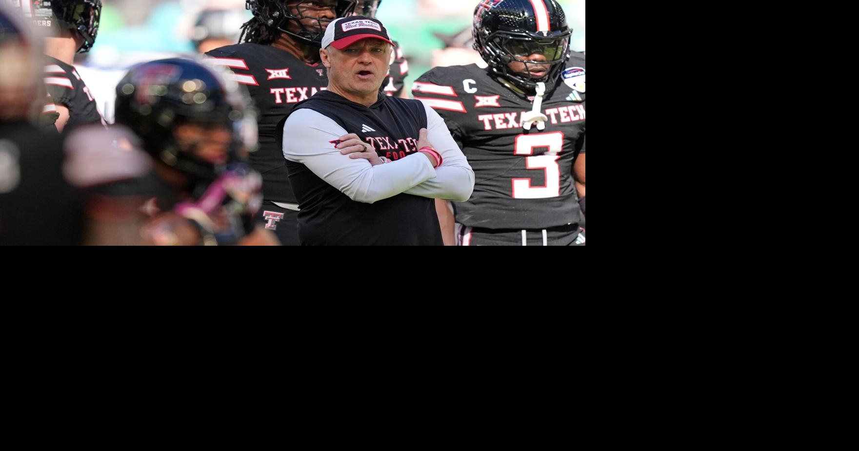 A rarity: Texas Tech coach Joey McGuire praises referees despite loss ...