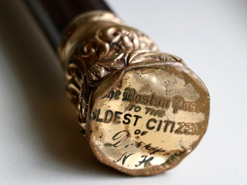 Derry honors eldest citizen, 105, with Boston Post Cane | New Hampshire ...