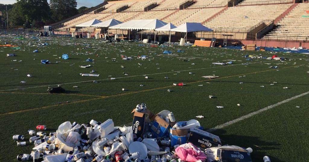 UPDATE: City will sue over stadium trash, damage, mayor says | News ...