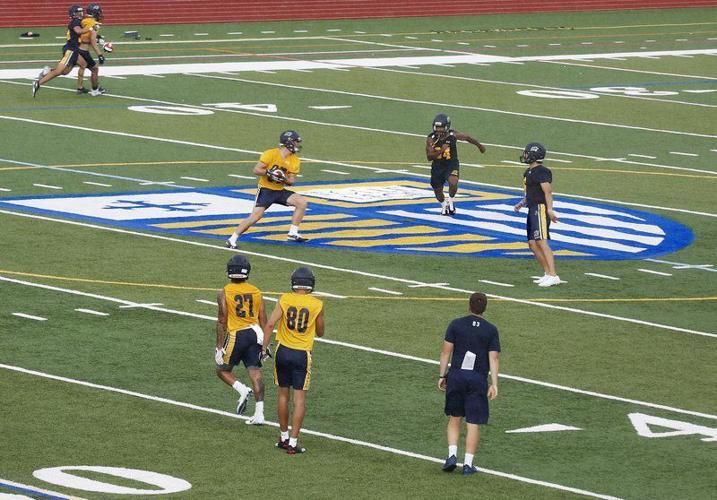 Photos from the first day of Merrimack College football practice for ...
