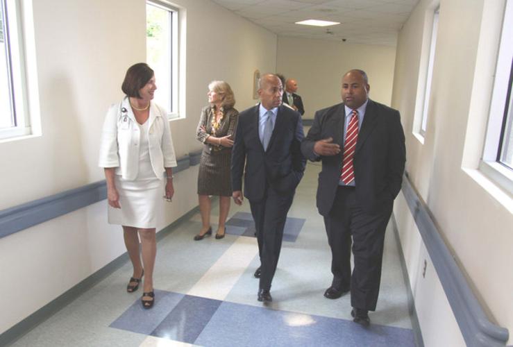 Gov. Deval Patrick tours Lawrence General Hospital | Lifestyle ...
