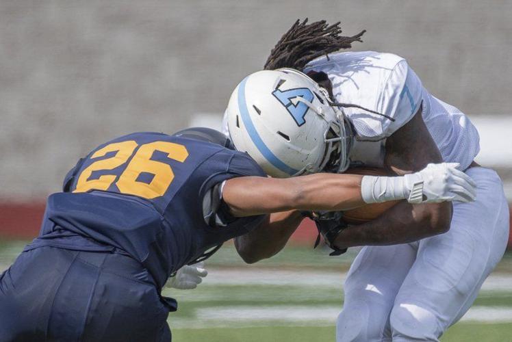 Opening success: Merrimack College football begins Division 1 era with ...