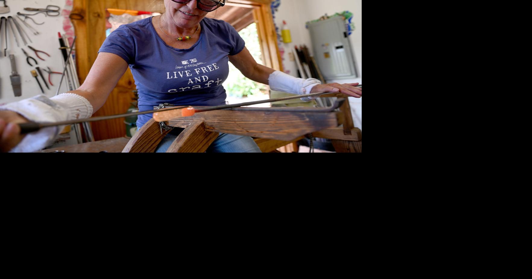 When the heat is on, Andover artist shines with captivating creations ...