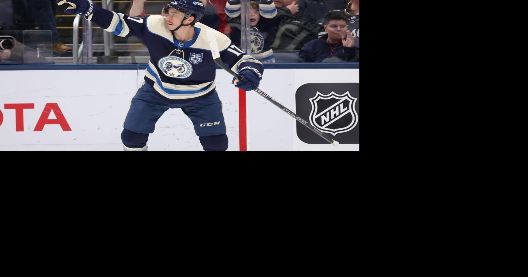 Marchment’s hat trick lifts Blue Jackets past Lightning 8-5 ...