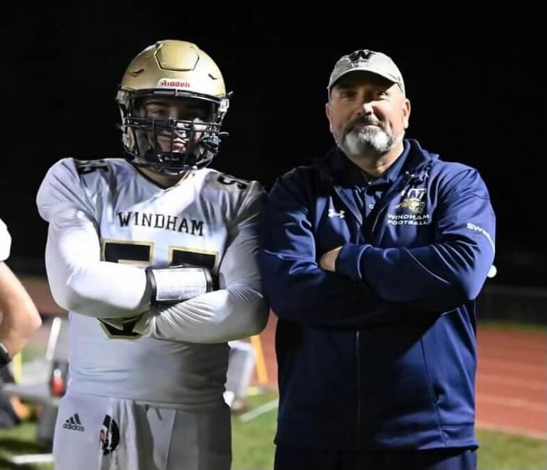 A coach, a son and a bond: Windham's Mike and Luke Sweeney - BVM Sports