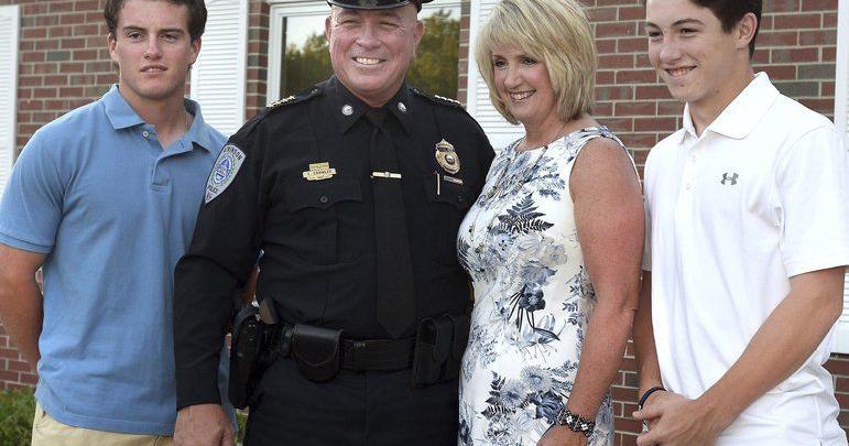 STEPPING OUT: Swearing-in ceremony for new Atkinson police chief ...