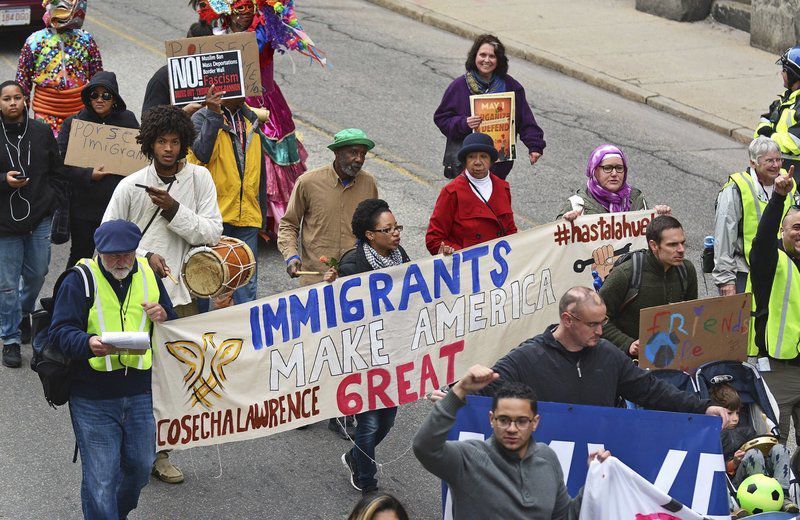 Marching for immigrant rights | Merrimack Valley | eagletribune.com