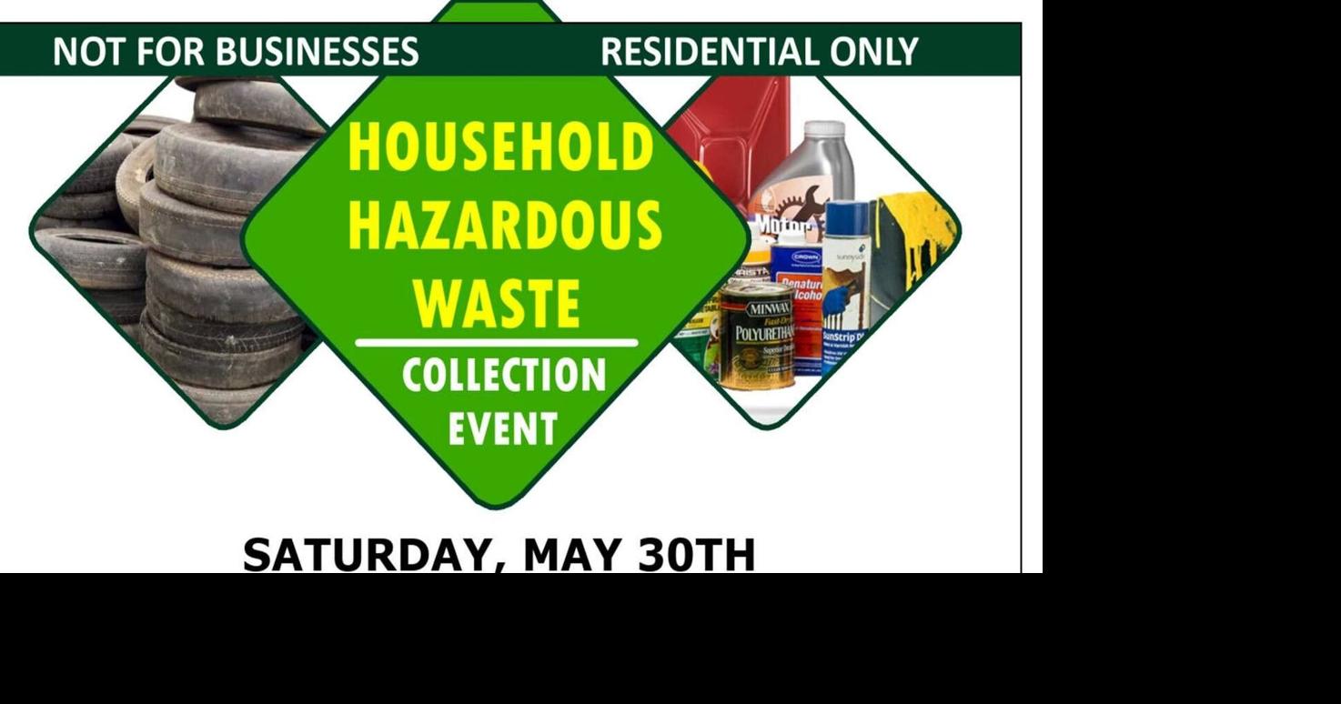 FREE Tire & Hazardous Waste Drop-Off Coming to Buna — Here’s What You ...