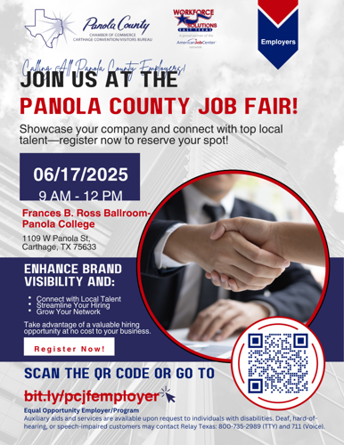 Panola County Chamber Champions Local Workforce with June Job Fair | Kgas | easttexastoday.com
