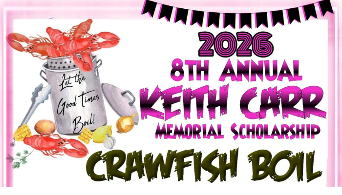 8th Annual Keith Carr Memorial Scholarship Crawfish Boil Set for March ...