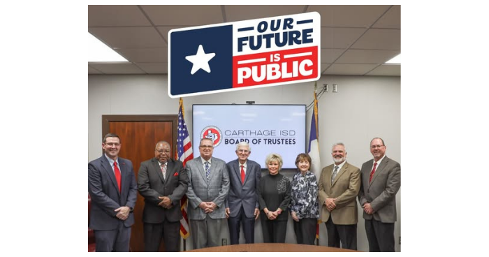 Carthage ISD School Board Recognized During School Board Appreciation ...
