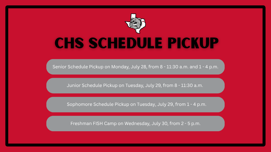 Back-to-School Ready: Carthage ISD Releases 2025–2026 Schedule Pickup ...