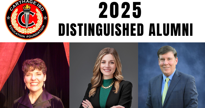 Carthage ISD to Honor 2025 Distinguished Alumni Friday Sept 12 | Kgas ...