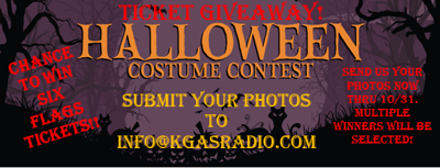 Halloween Costume Contest TICKET GIVE-AWAY | Kgas | easttexastoday.com