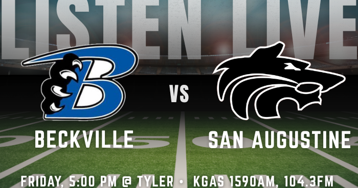 Beckville vs San Augustine | Kgas | easttexastoday.com