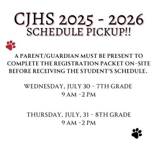 Back-to-School Ready: Carthage ISD Releases 2025–2026 Schedule Pickup ...
