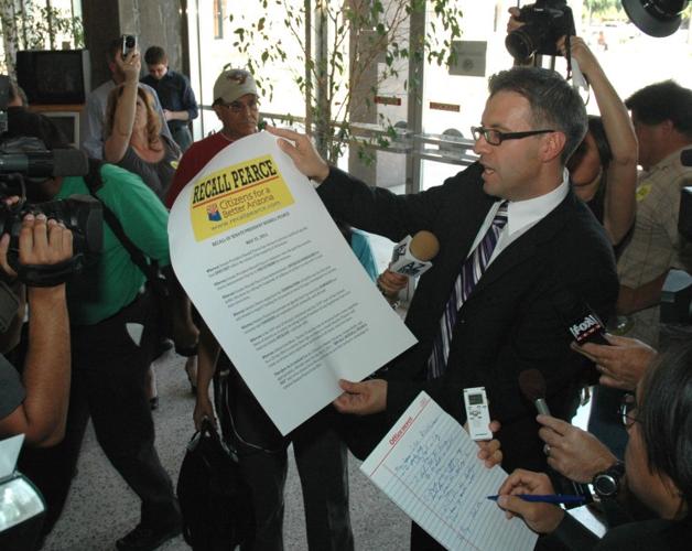 Foes of Pearce turn in 18,300 signatures on recall petition ...