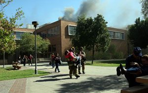 Thousands evacuate after fire at ASU | News | eastvalleytribune.com