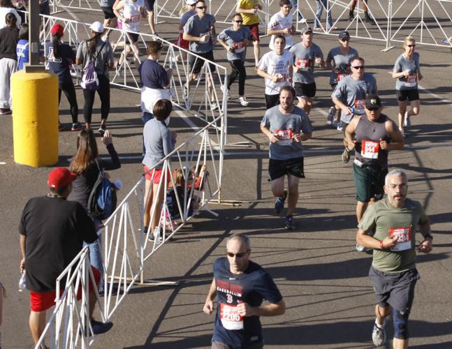 Pat's Run a smooth scene as runners honor Boston | Tempe ...