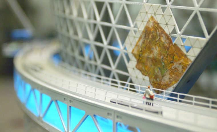 Global phenomenon: EV engineer crafting massive globe with student help ...