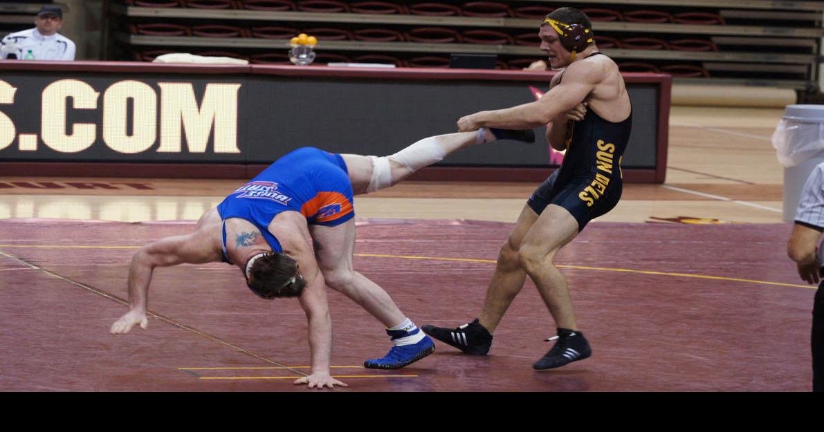 ASU wrestling is progressing behind young lineup | Vxblog ...