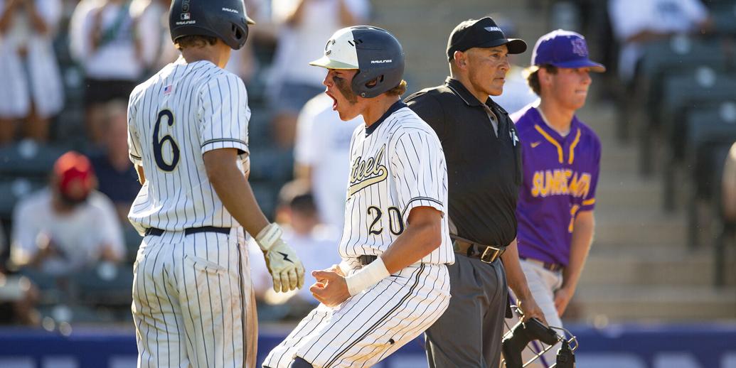 Casteel leaves no doubt, cruises to second straight 5A baseball title ...