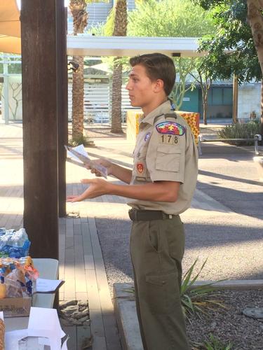 Eagle Scout hopeful helps get the word out on cooling stations ...