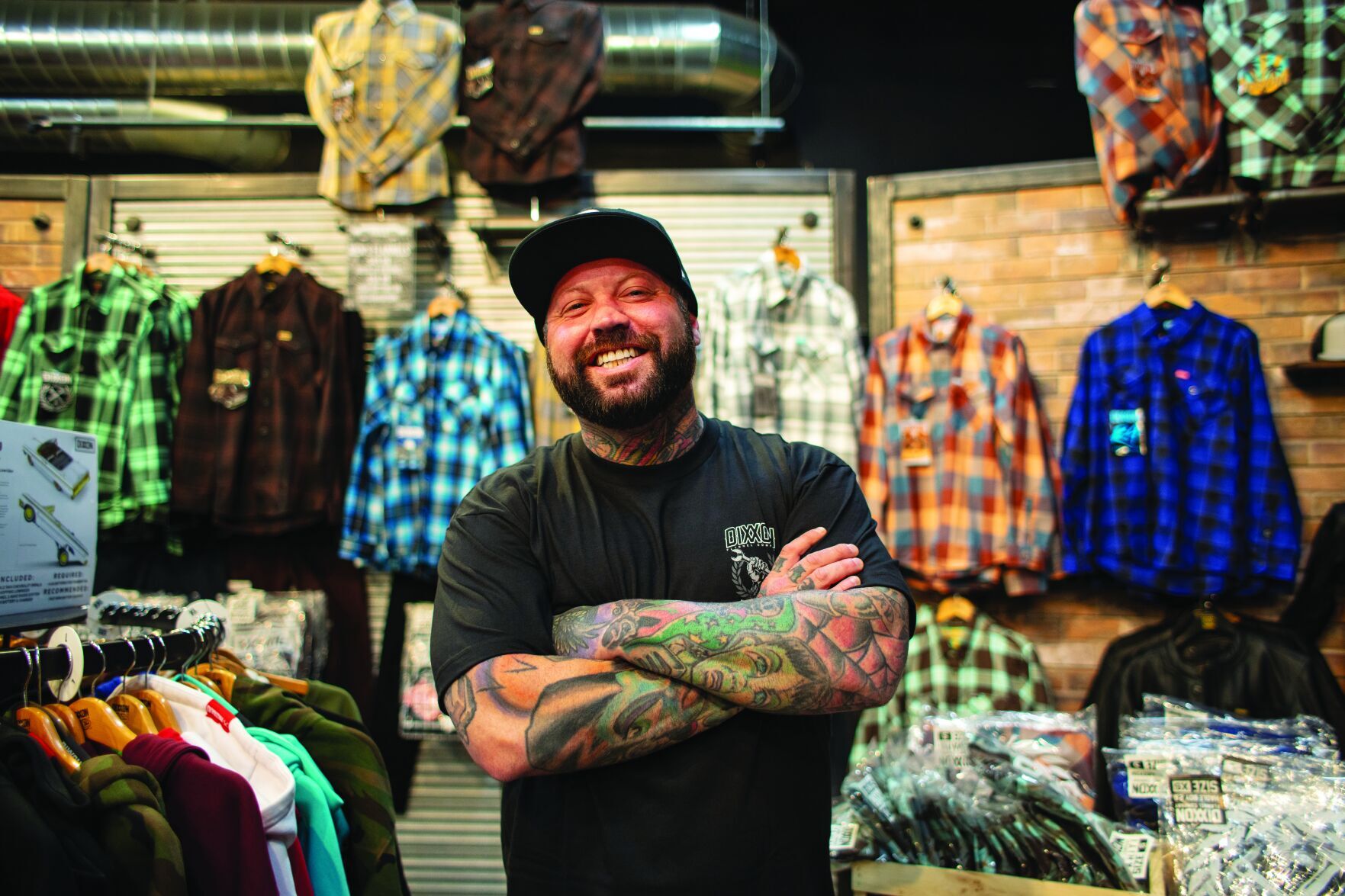 East Valley man’s clothing brand started in garage ...