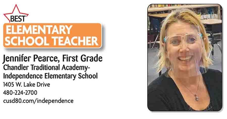 Jennifer Pearce, First Grade | Education | eastvalleytribune.com