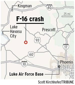 Luke Air Force Base pilot dies in F-16 crash | News | eastvalleytribune.com