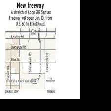 New Loop 202 leg, interchange to open | News | eastvalleytribune.com