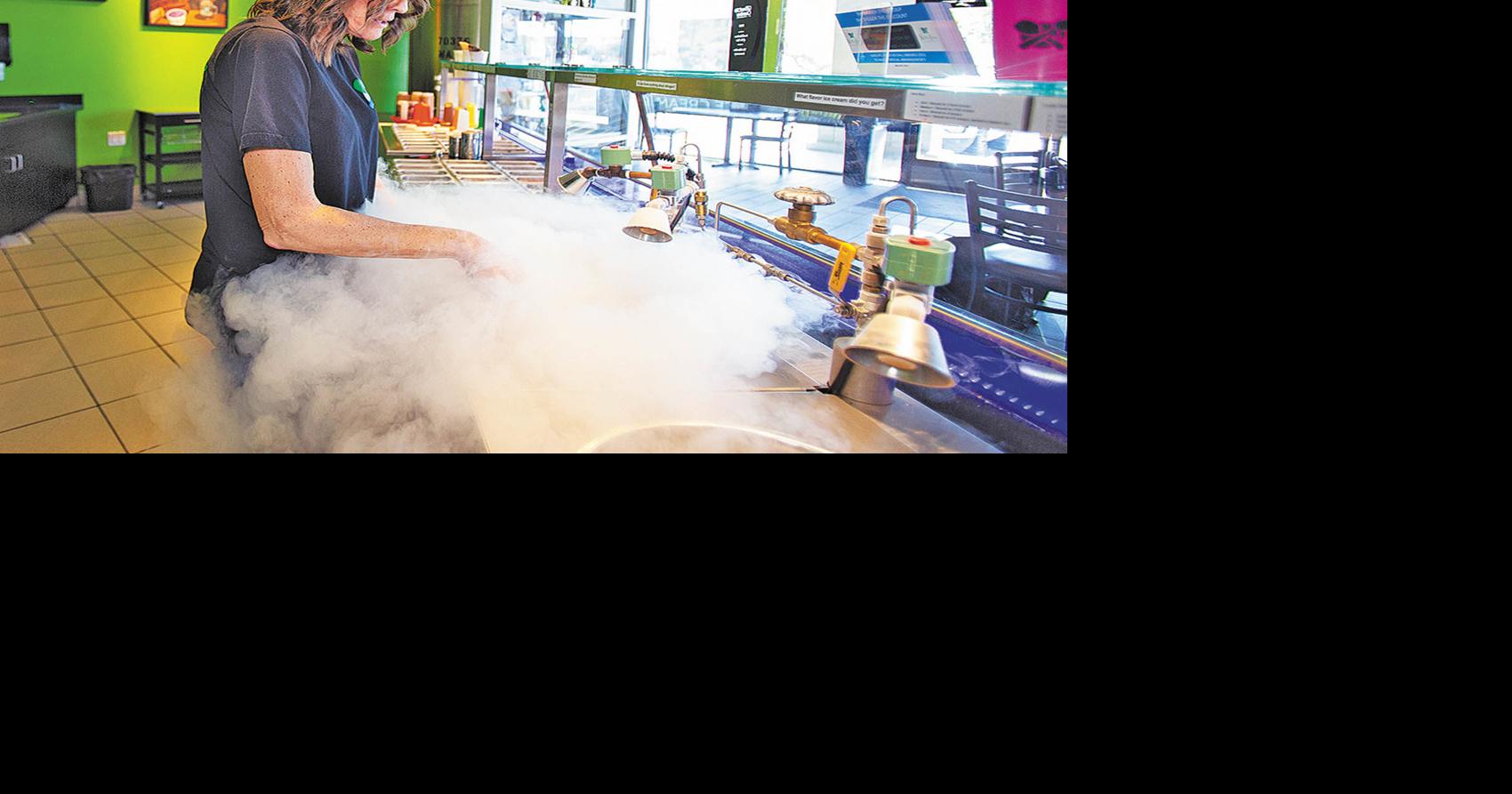 Gilbert ice cream shop opts only for safe liquid nitrogen use ...