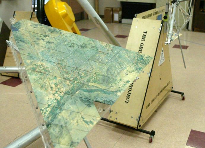 Global phenomenon: EV engineer crafting massive globe with student help ...