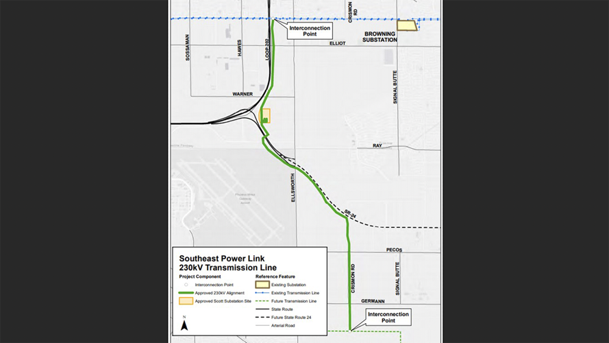 Big power lines bringing Mesa plenty of juice | | eastvalleytribune.com