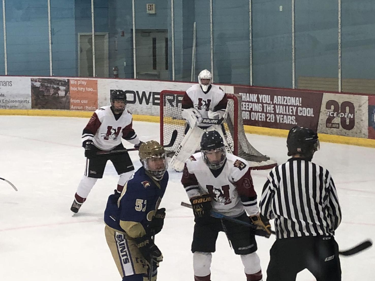 Hockey shtick: Chandler mom, dad, sons find play in desert cool ...