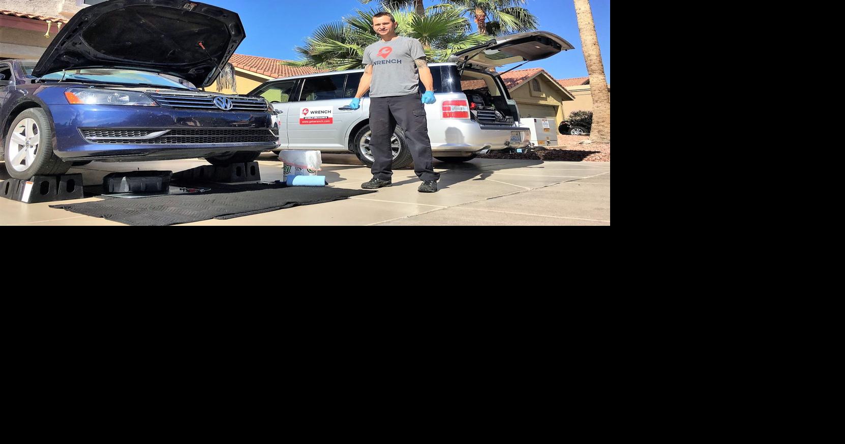 Mechanics come to you and your vehicle with Wrench service | Arizona ...
