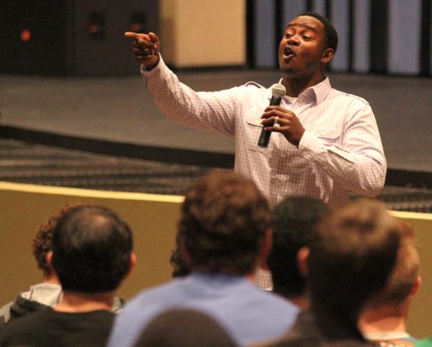 Photos: Ray McElroy speaks at Higley High School 11/14/2013 | Photos ...