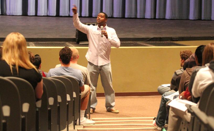 Photos: Ray McElroy speaks at Higley High School 11/14/2013 | Photos ...