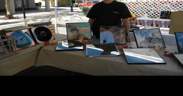Artist who makes clocks from LPs among booths at MACFest | Local ...