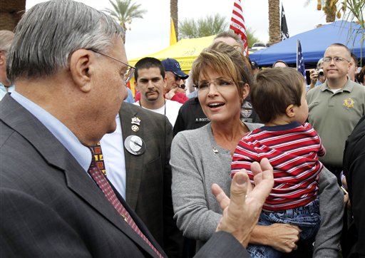 Photos: Palin's surprise visit | Photos & Video | eastvalleytribune.com